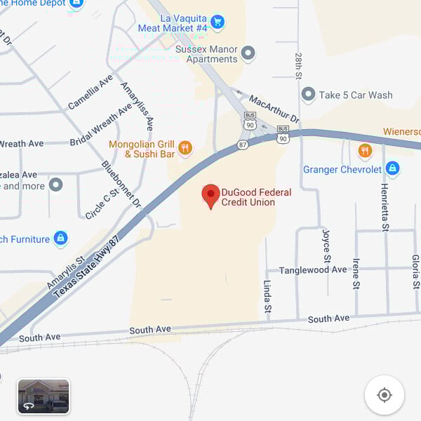 DuGood Federal Credit Union Branch in Orange Texas